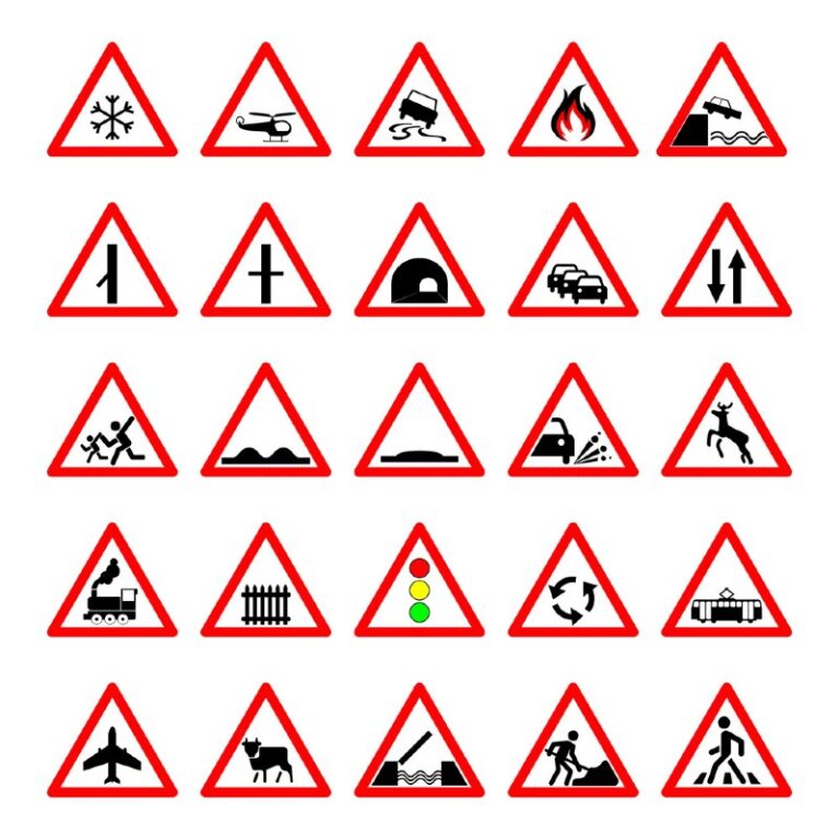 Hazard Signs and Meanings - List of 60+ Danger Signs